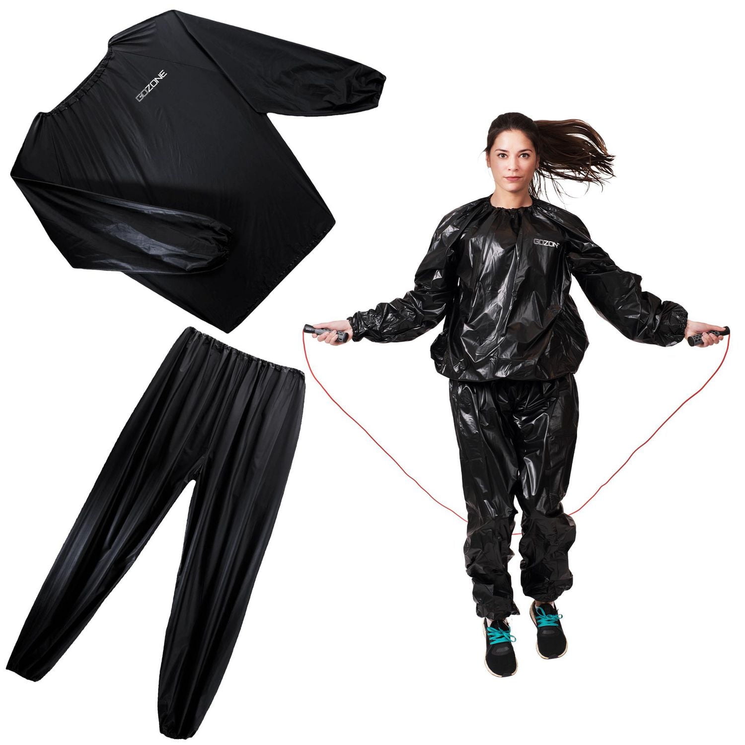 Click here for Gozone Sauna Suit - Black prices
