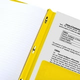 Five Star Stay-Put Plastic and Prong Folder, Harvest Yellow (340300E ...