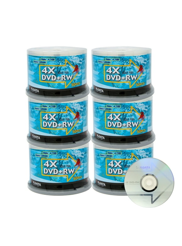 Blank DVD+RW Discs in Blank Media - Walmart.com