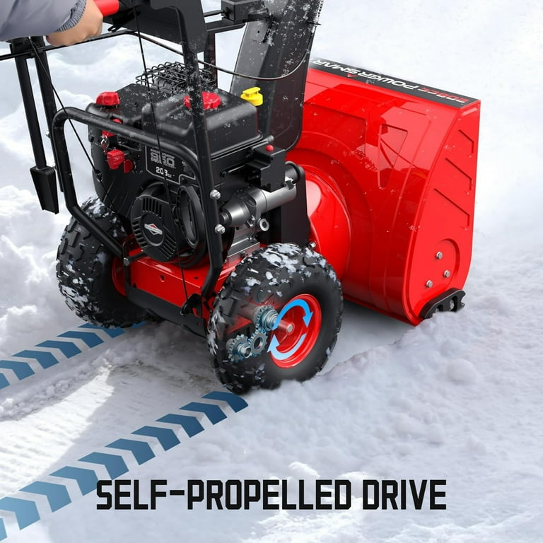 Snowblowers Clearance Aazon.co : PowerSart Gas Snow Blower, 24-Inch ...