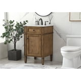 21 inch single bathroom vanity in driftwood - Walmart.com