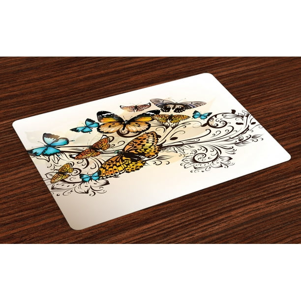 Butterfly Paper Placemats