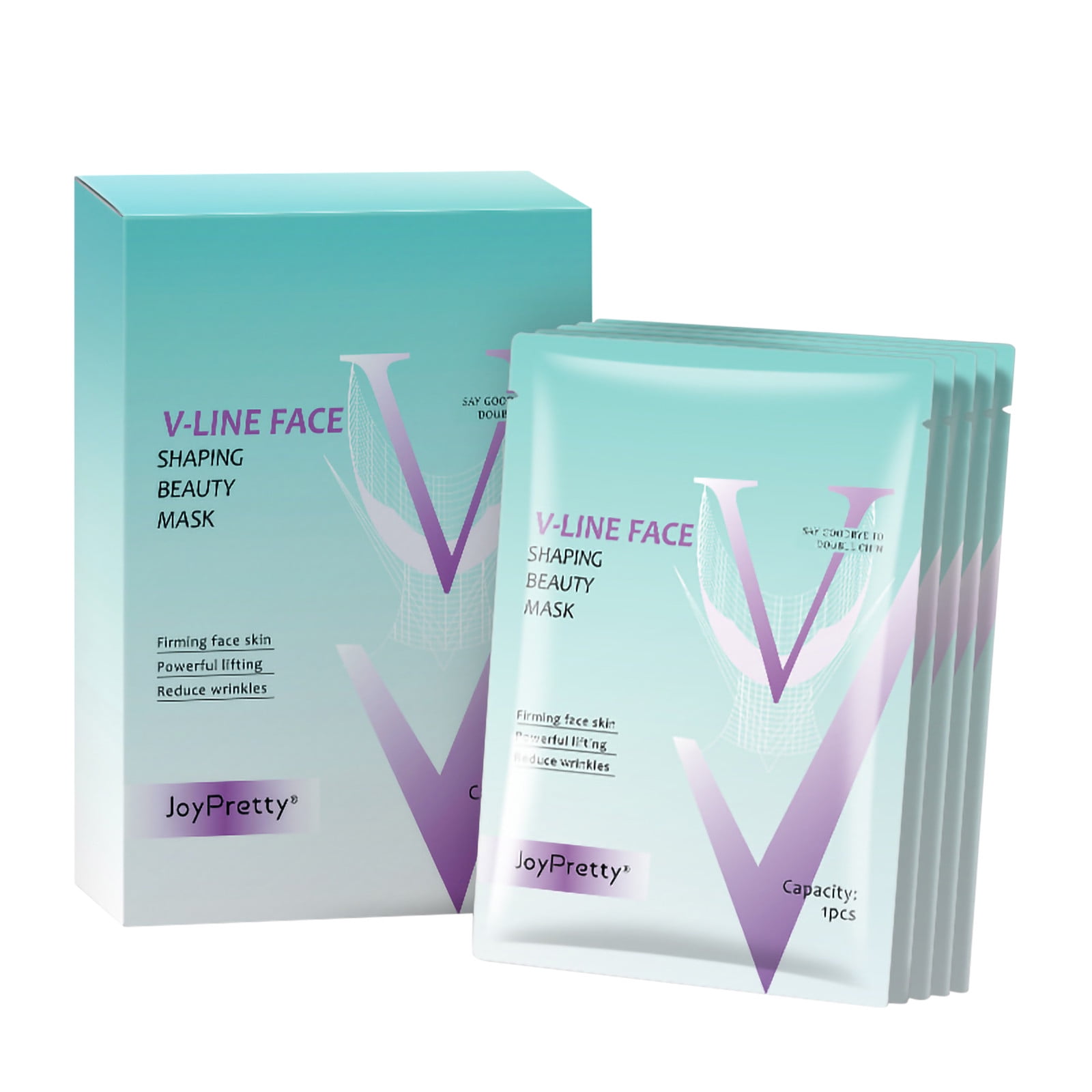 Dengmore Women Face-lift Face Mask Slimming V Shape Facial Sheet Skin ...