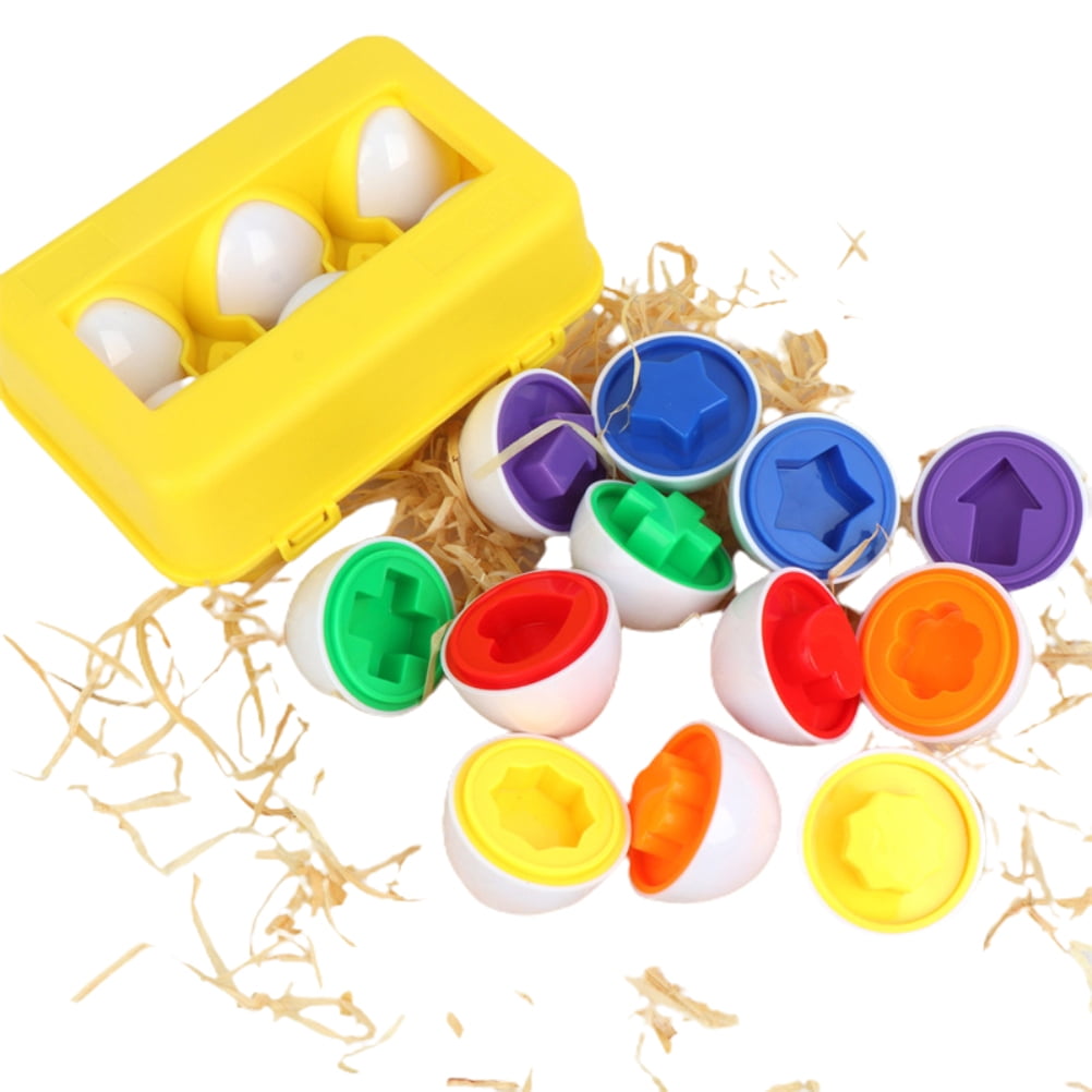 Valatala Matching Egg Set Matching Eggs Educational Toys Colour Shape ...