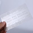 Giaone Coffee Grinds Size Ruler Metal Grinds Size Reference Card ...