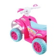 Licensed Barbie 6V Battery Powered Ride on ATV for Kids Ages 2-5 Years ...