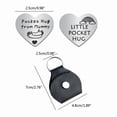 ANXPTIME Keychain Little Pocket Hug from Mom Keyring for Women Girl ...