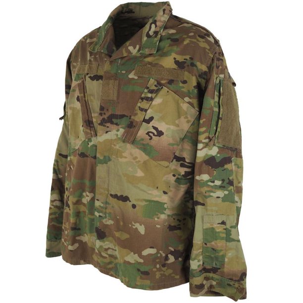 Coat, GI Army Combat Uniform, FR, OCP, Button Cuff, 36 Xlong - Walmart.com