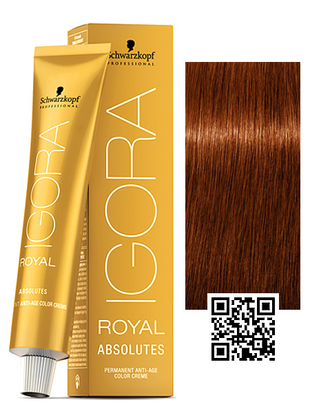 Schwarzkopf Igora Royal Absolutes Anti Age Permanent Hair Color 6 70 Schwarzkopf Igora Royal Absolutes Anti Age Permanent Hair Color 6 70