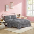 Betsey Johnson Wild Zebra White & Black Full Sheet Set, Soft Easy-Care ...