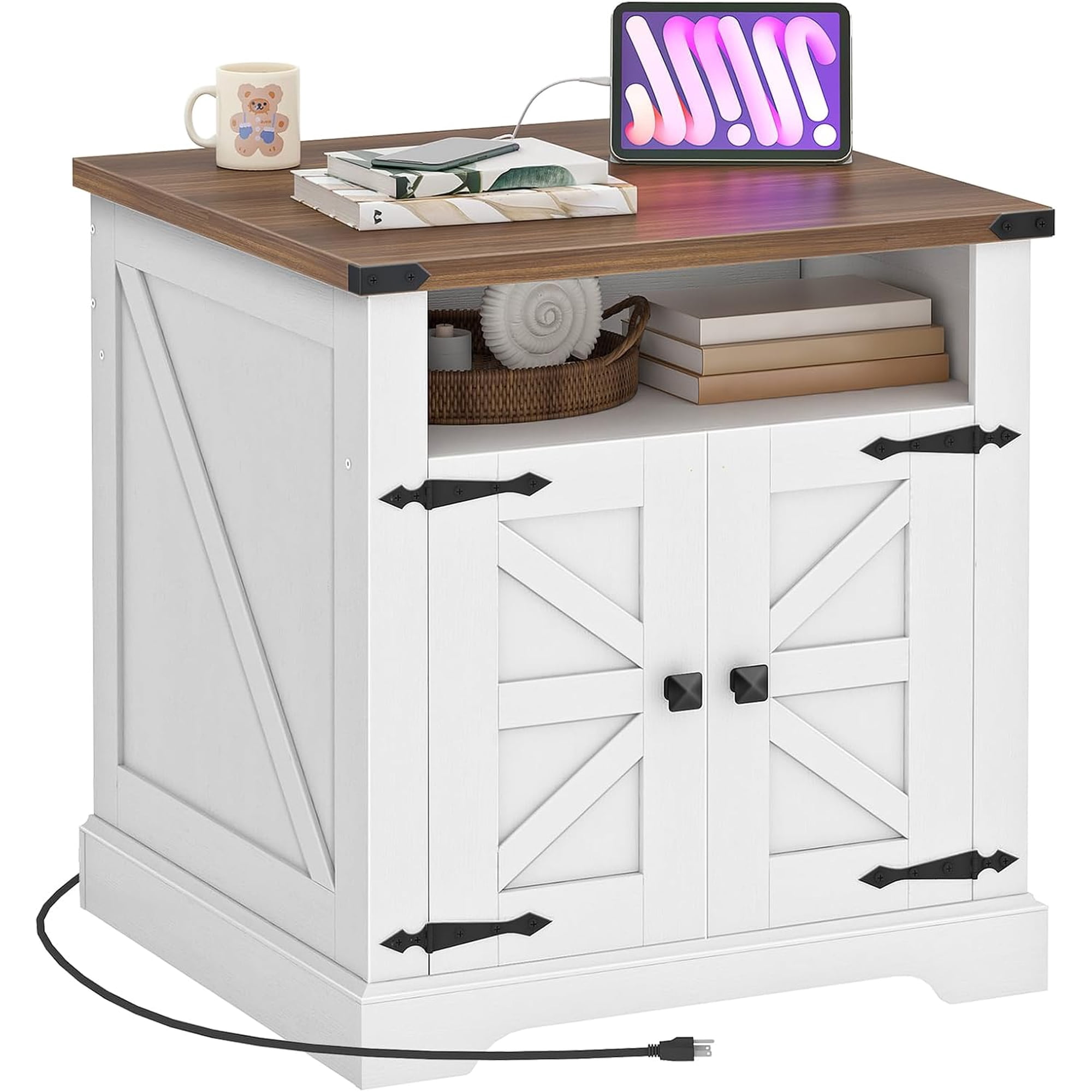 Click here for Nobrand Wood Coffee Table  Small Accent Pedestal S... prices