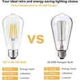 E26 Vintage LED Edison Bulbs 2.5W, LED Light Bulbs, Non Dimmable ...