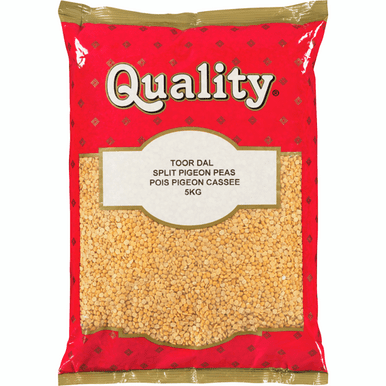 Quality Toor Dal – 5 kg Bulk Pack – Pigeon Pea Lentils – Protein-Rich ...