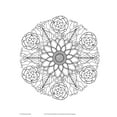 Coloring Is Fun: Flower Mandalas Coloring Book (Paperback) - Walmart.com