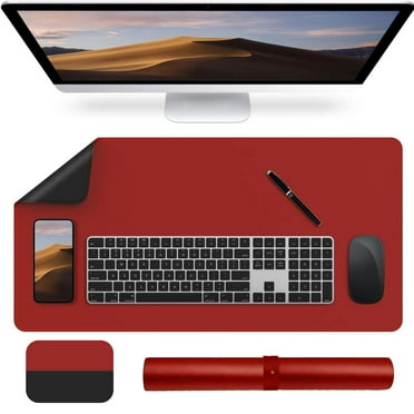 Artistic Executive Desk Pad with Leather-Like Side Panels, 36 x 20 ...