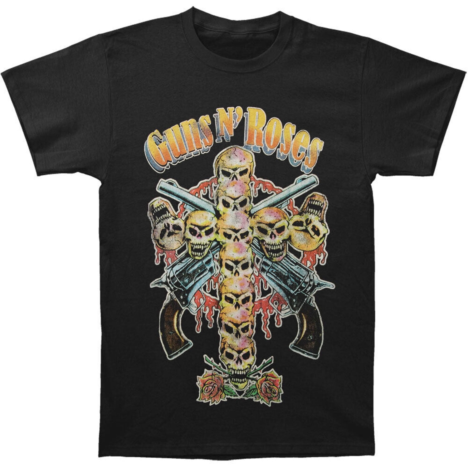 Click here for Guns N Roses Guns N Roses Adult 80s Cross T-Shirt... prices
