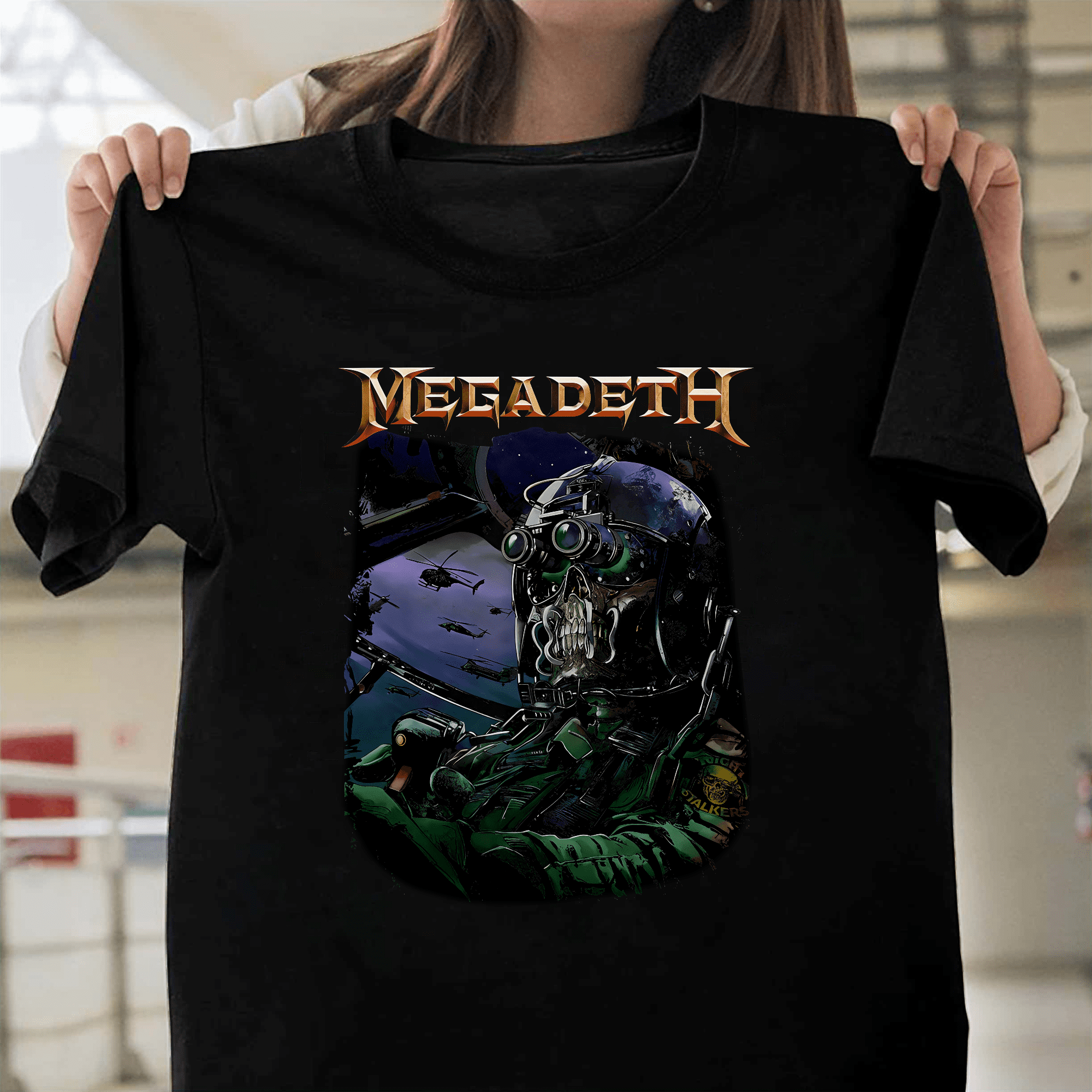 Click here for Pulsetee99 Megadeth Helicopter Vic Heavy Metal Roc... prices