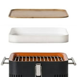 Everdure CUBE Portable BBQ Charcoal Grill with Cool Touch Handles ...