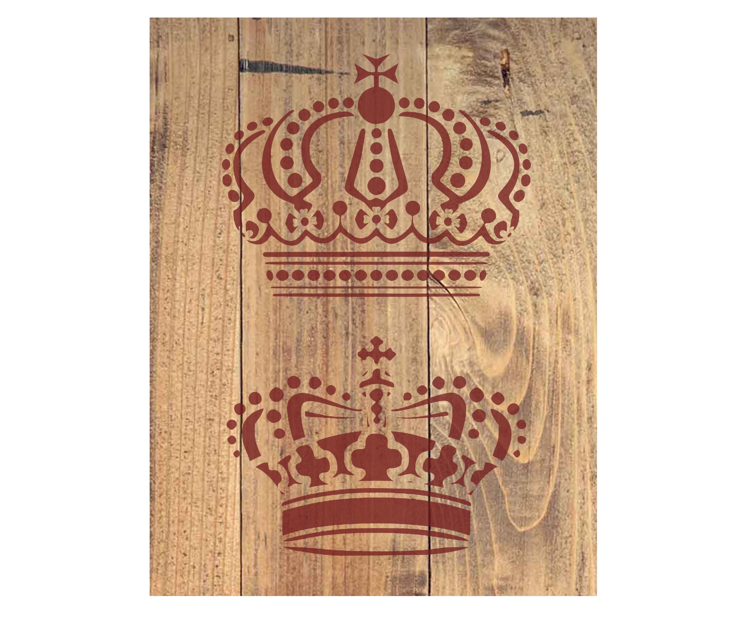 Royal Crown Stencil