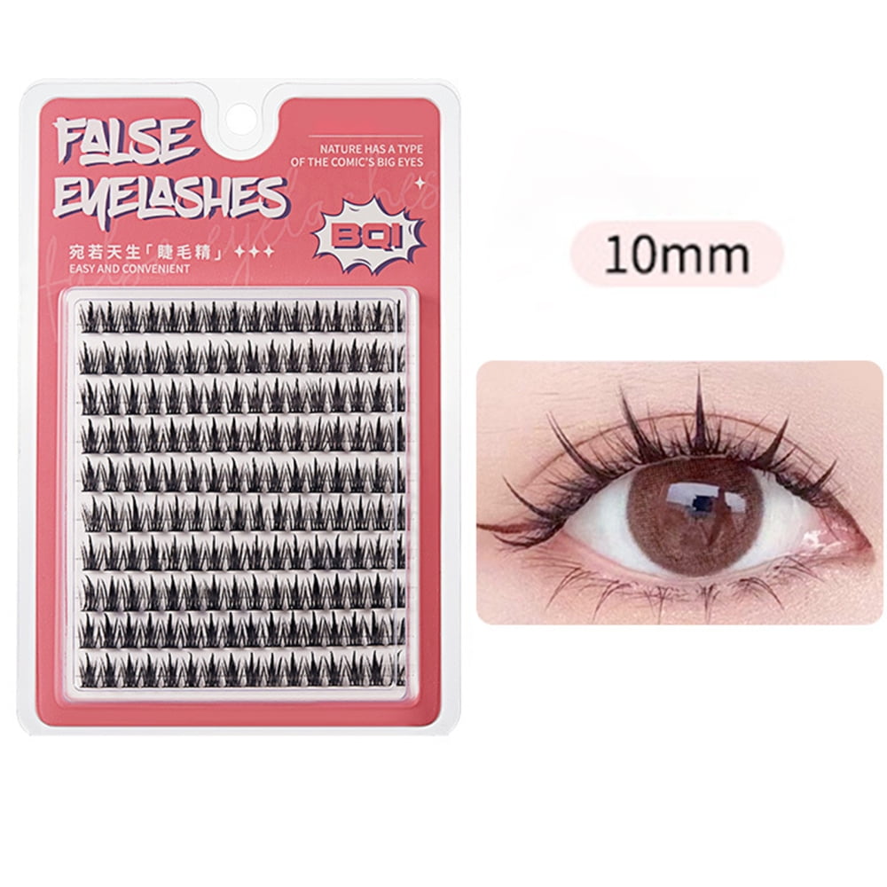 Grafted Fake Eyelashes for Women Easy to Fit Eye Shape Fake Eyelashes ...