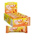 BUILT Bar Sour Puff Protein Bars, Sweet Peach Punch, Gluten Free, Sour ...