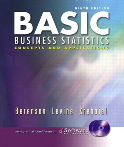 Pre-Owned Basic Business Statistics and Student CD-ROM, Ninth Edition ...