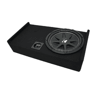 2009-2015 Ford F-150 Super Crew Truck Kicker Comp C12 Single 12" Custom Seat Cab Speaker Sub Box ...