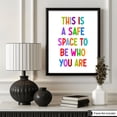 shiyou-Safe Space To Be Who You Are Poster - Self Expression Print ...