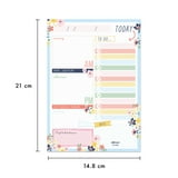 Pukka Pads Daily Planner Pad - Ditzy Floral - Pack 6 - Walmart.com