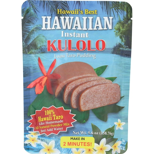 Hawaii's Best Hawaiian Instant Kulolo Luau Taro All Natural Pudding Mix ...