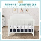 Dream On Me Milton 5 in 1 Convertible Crib made with Sustainable New ...