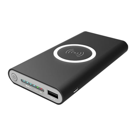 AIHOME TYPE-C interface Power Bank Cover Wireless Charging Power Bank ...