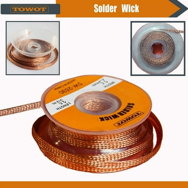 Desoldering Wire Braid Soldering Mesh Welding Parts 1mm 3.5mm Width 2 ...