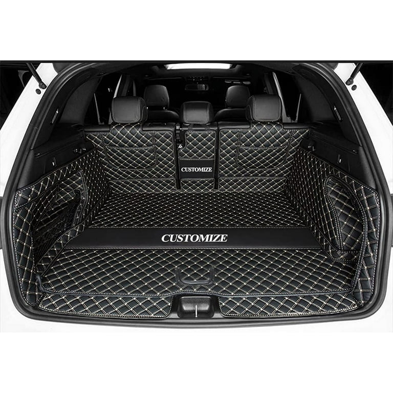 Full Coverage Cargo Liner Compatible with Mercedes GLC Class X253 GLC200 GLC260 GLC300 GLC350 SUV 2015 2022 Custom Trunk Tray Beige