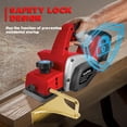 Cordless Handheld Planer for Milwaukee 18V Battery, 3-1/4 Inch Wood ...