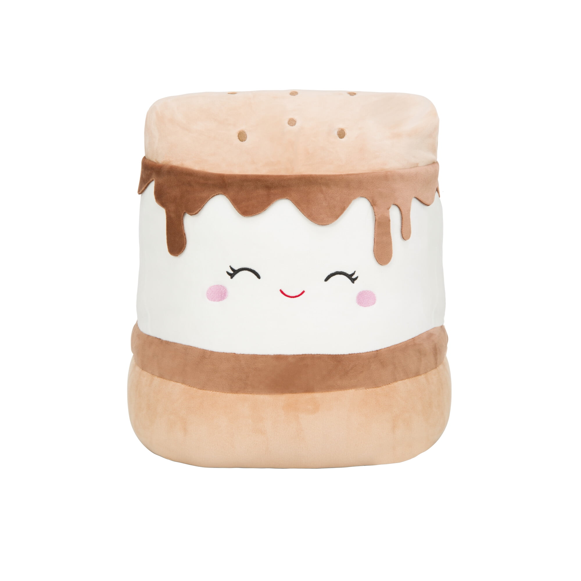 SQK - Medium Plush (12 Inch Squishmallow) (Carmelita - S'Mores ...