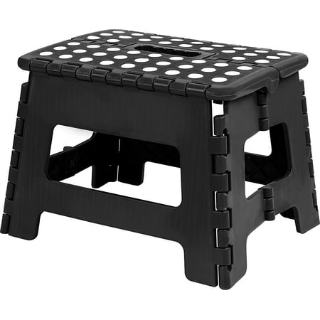Utopia Home Folding Step Stool - (Pack of 1) Foot Stool 11 Inches Wide ...