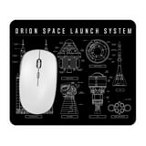 NASA Space Launch System Orion Mouse Pad 1/8 Thick - Walmart.com