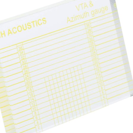 yuyomalo LP Vinyl Record Player Measuring Phono Tonearm VTA Cartridge ...