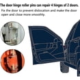 Door Hinge Roller Pin and Bushing Repair Kit Compatible with Chevy GMC ...