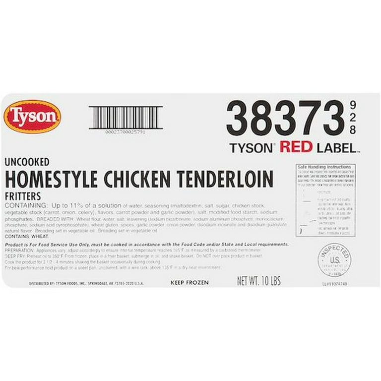 Tyson Cn Labels