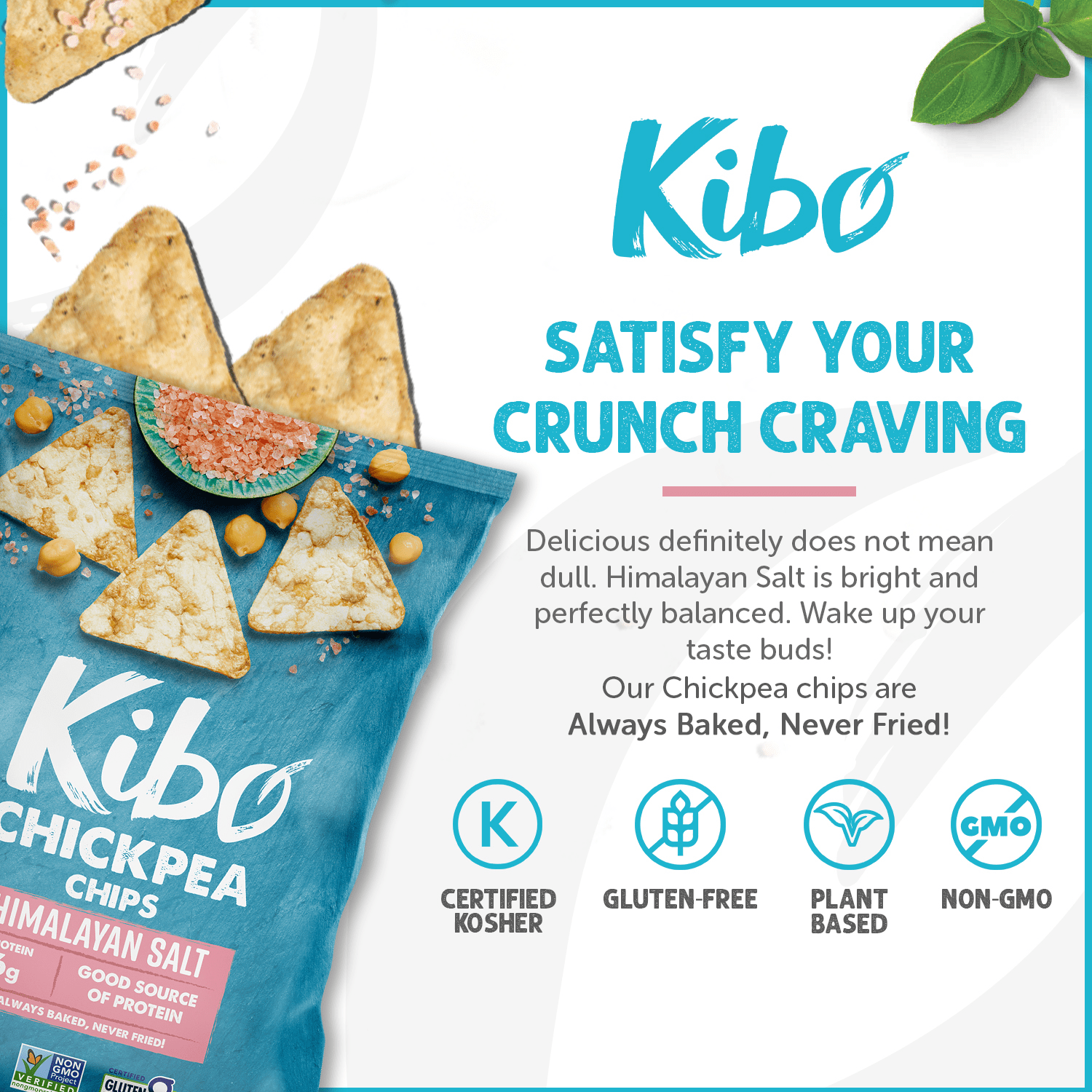 Buy 12-Pack Himalayan Salt Chickpea Chips | Gluten-Free, Preservative ...