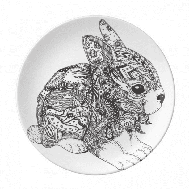Rabbit Dinner Plates