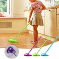 Wall & Baseboard Cleaner Mop Tool with54-90CM Handle, 180 Degree ... Wall & Baseboard Cleaner Mop Tool with54-90CM Handle, 180 Degree ...