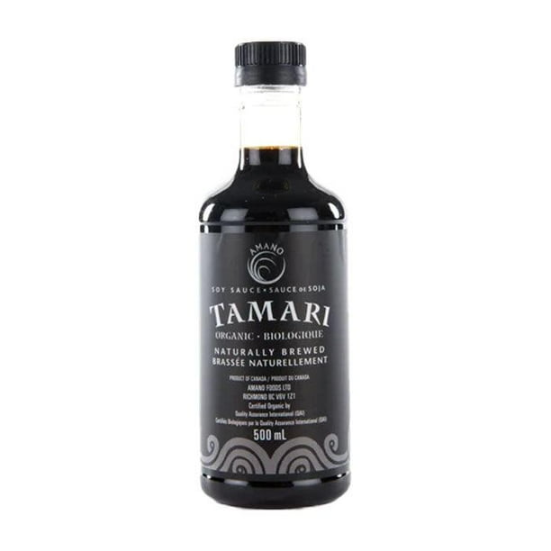 Amano - Tamari Organic Soy Sauce Naturally Brewed, 500ml - Walmart.ca