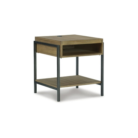 Signature Design by Ashley Mestler Rectangular End Table - Walmart.com