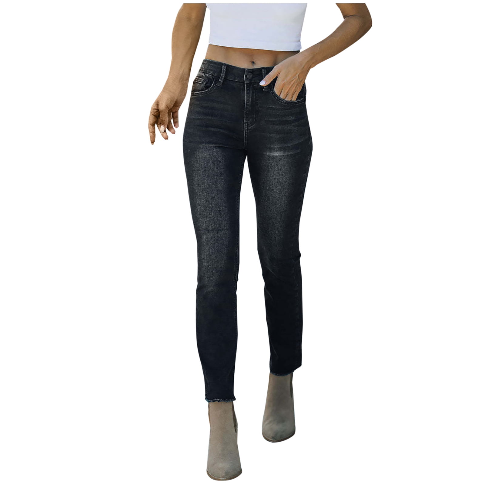 Click here for Timegard Stretchy Jeans For Women Trendy High Wais... prices