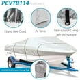 Armor Shield Boat Cover 14'-16'L Beam Width to 90" Aluminum Bass Boats ...