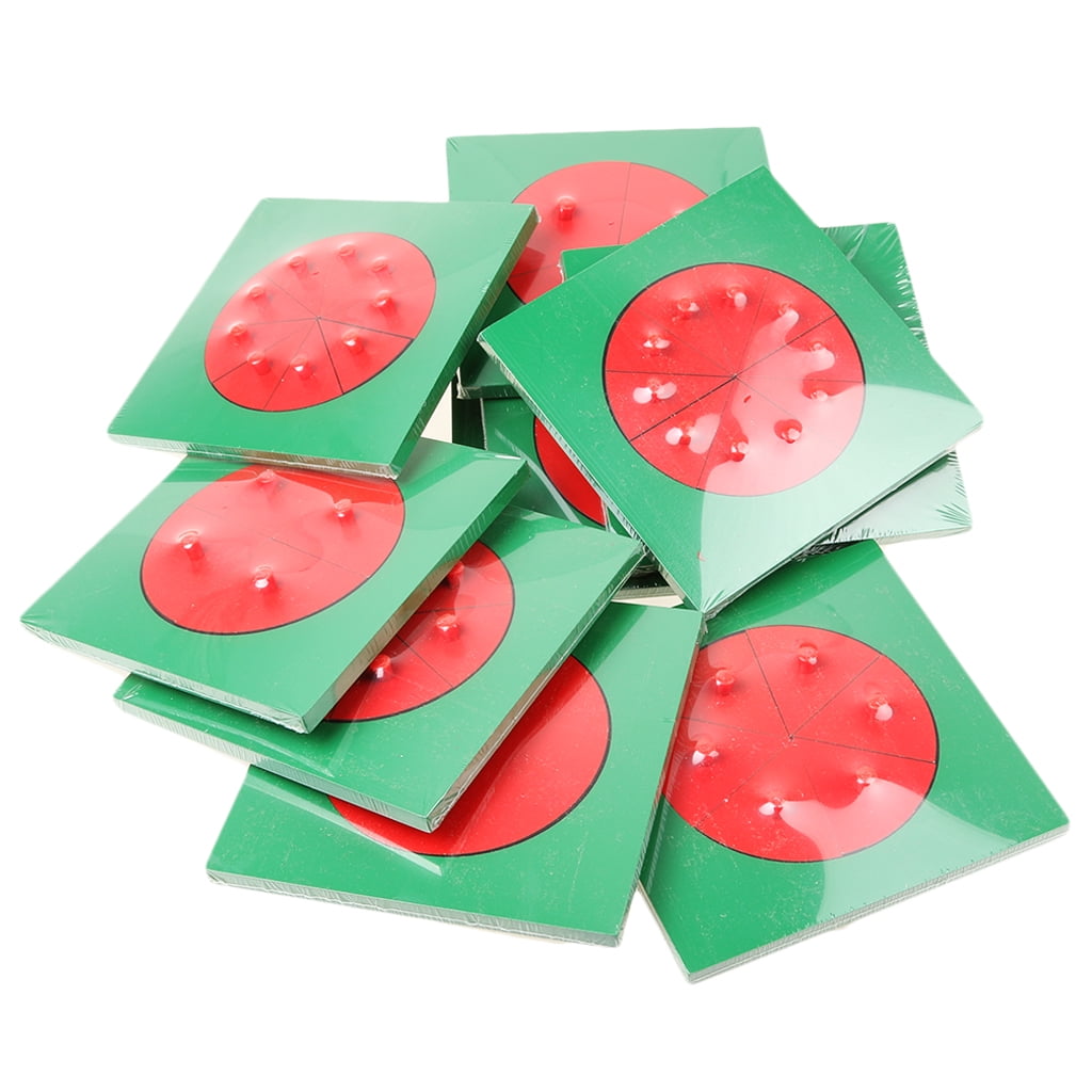 Click here for Elodie Educational Montessori Material Red Knob Ci... prices