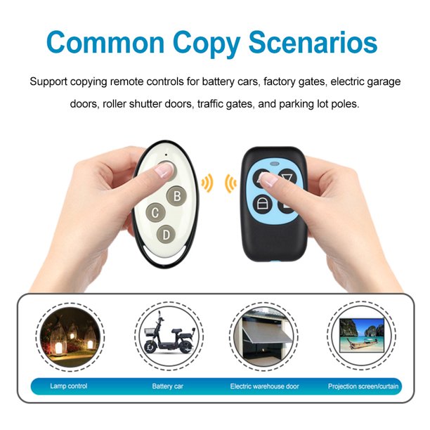 Copia automática Control remoto 4 botones Seguridad en el hogar ...